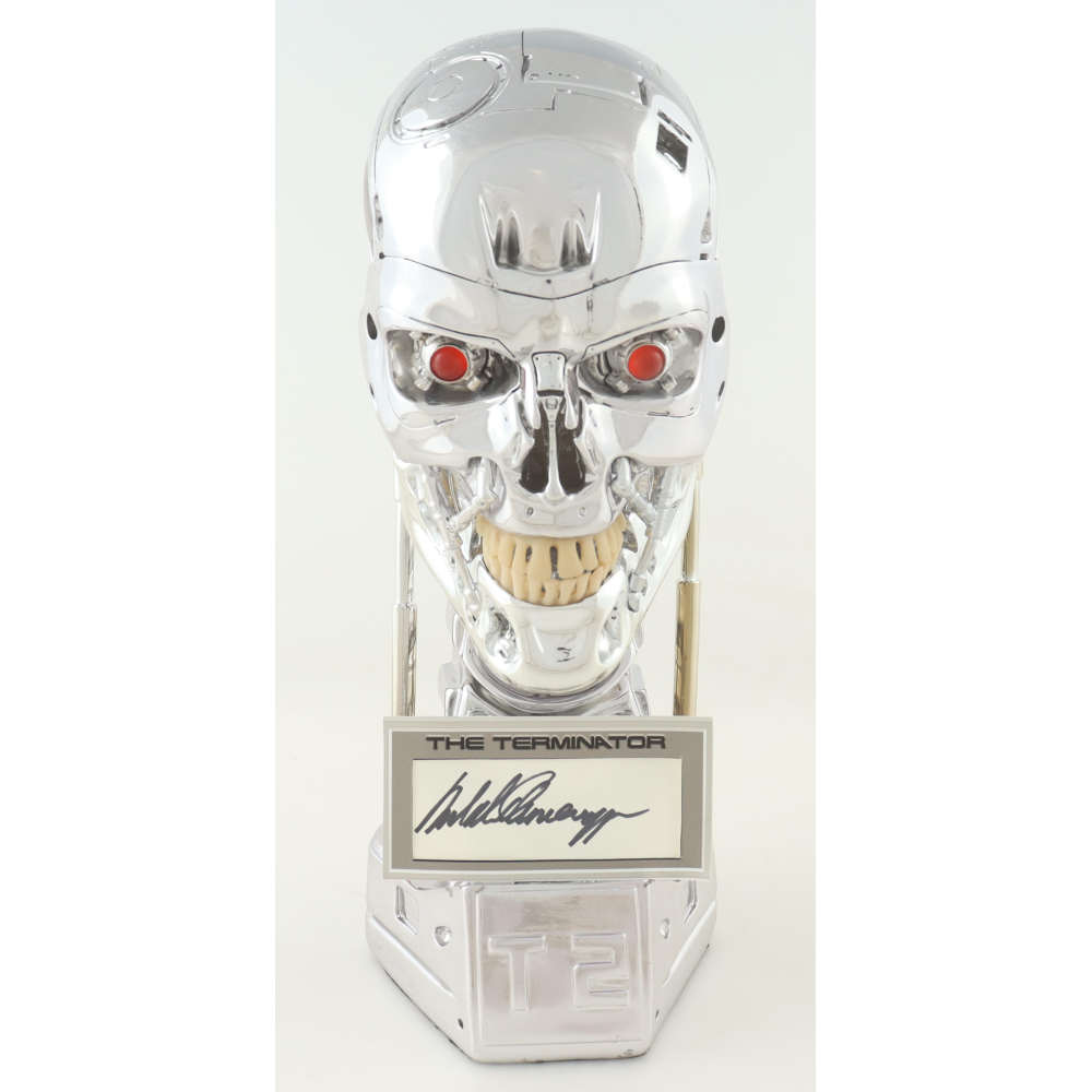Arnold Schwarzenegger Signed "Terminator 2" Full-Size 1:1 T800 ...