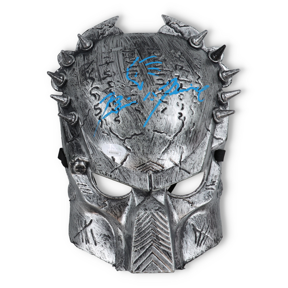 Brian A. Prince Signed "Predator" Mask with Hand-Drawn Predator Sketch ...