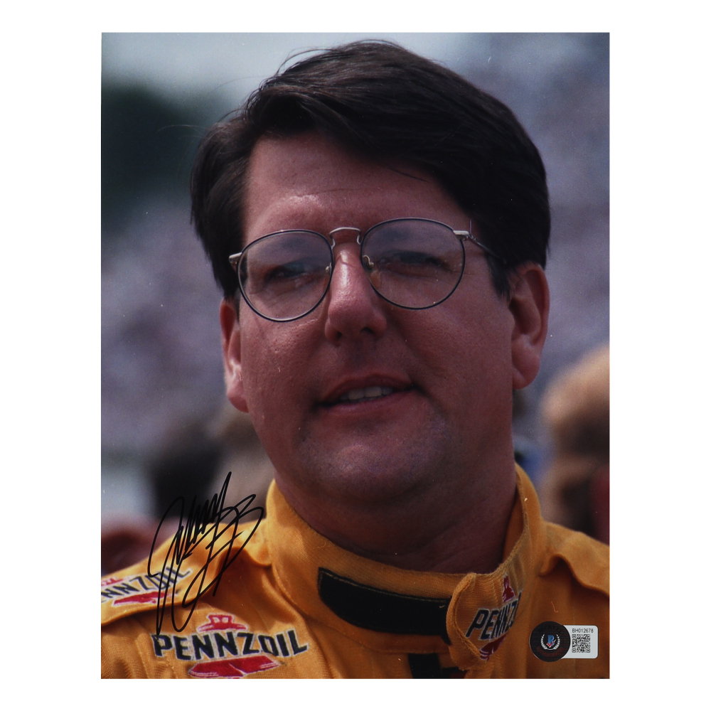 Johnny Benson Signed NASCAR 8x10 Photo (Beckett) | Pristine Auction
