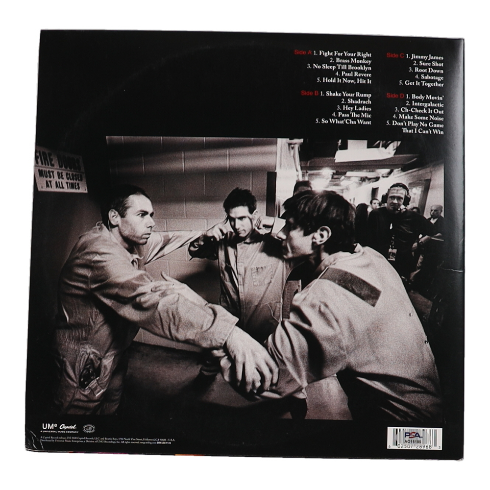 AD-Rock Signed Beastie Boys "Music" Vinyl Record Album (PSA) | Pristine ...
