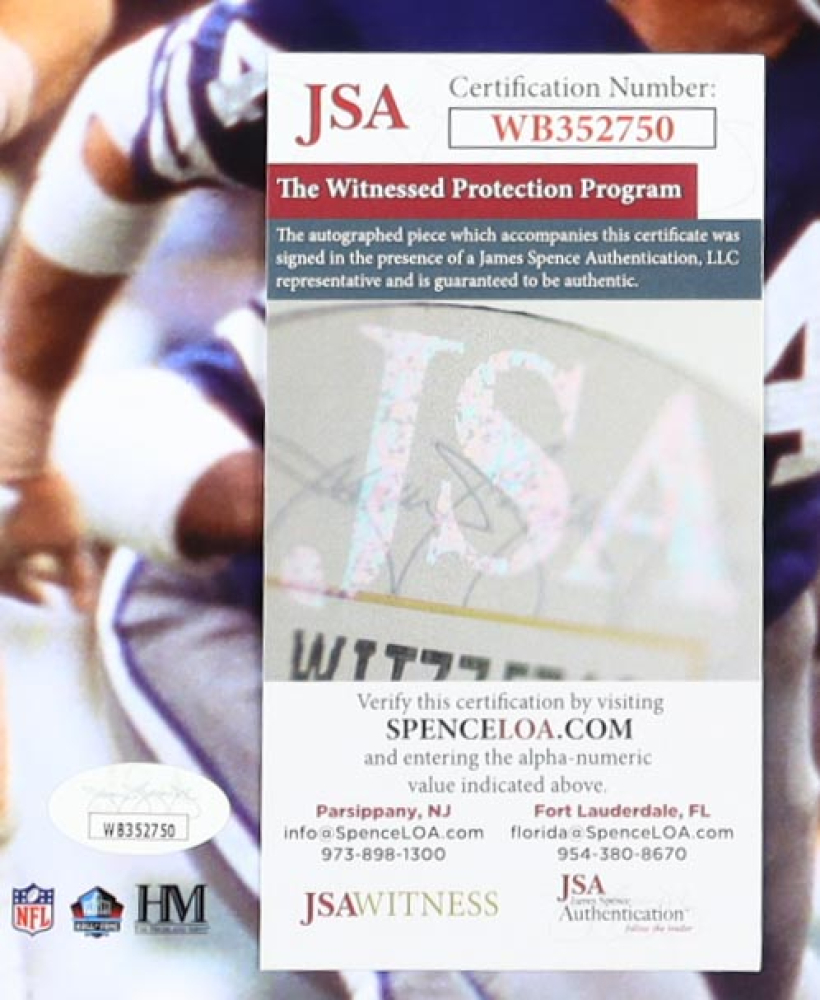 Bob Lilly Signed Cowboys 8x10 Photo Inscribed "Mr. Cowboy" & "HOF '80 ...