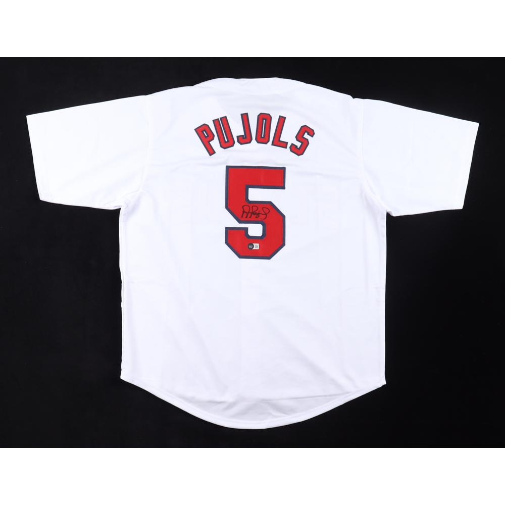 Albert Pujols Signed Jersey (Beckett) | Pristine Auction