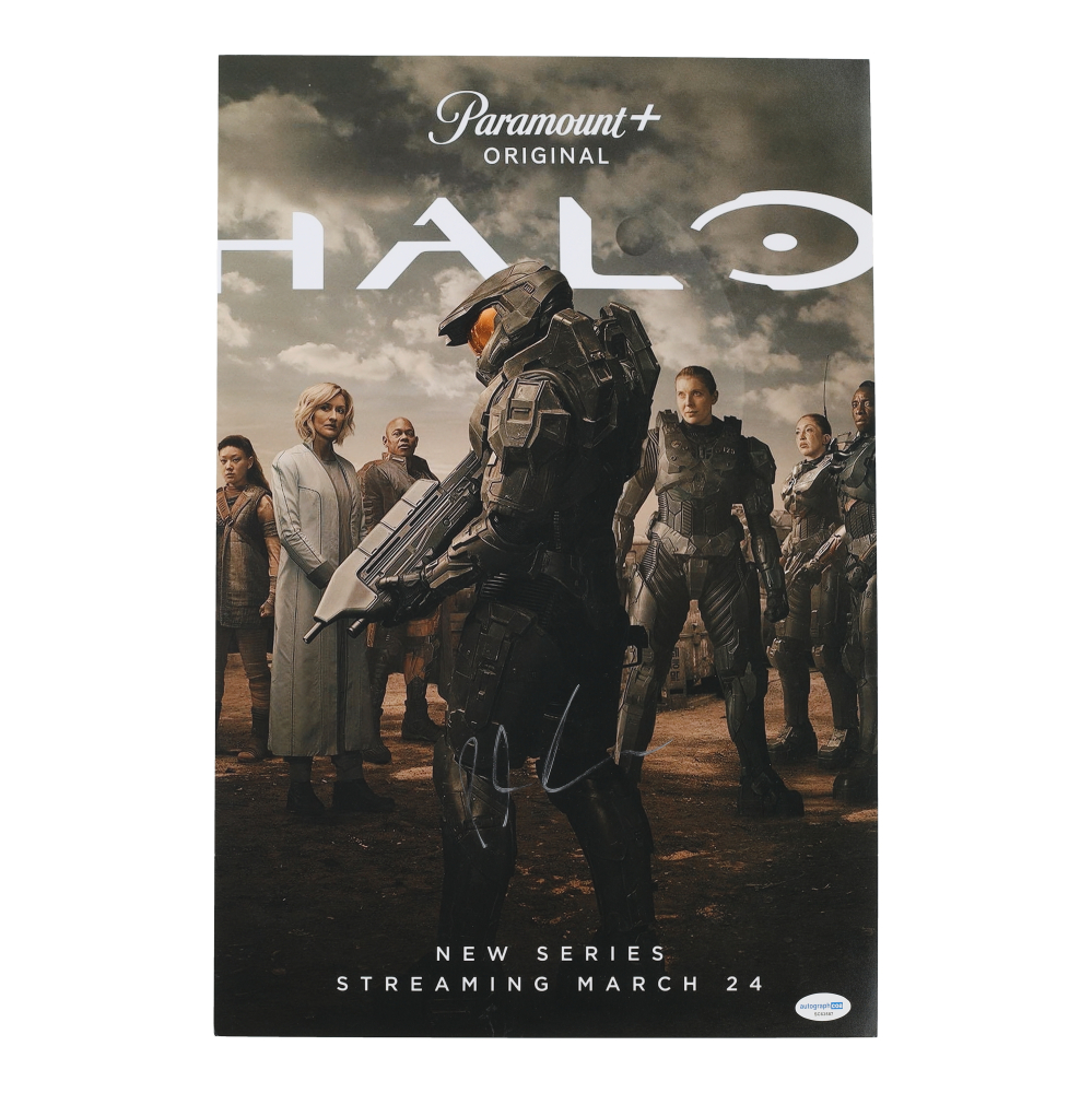 Pablo Schreiber Signed "Halo" 12x18 Movie Poster Photo (ACOA ...