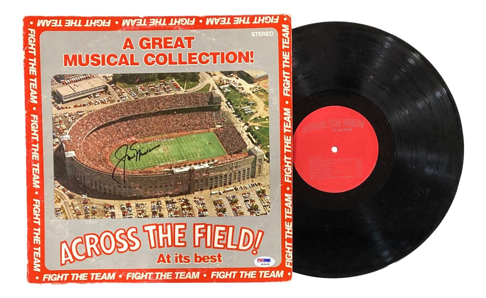 Jack Nicklaus Signed "Ohio State Buckeyes Fight Song" Vinyl Record (PSA ...