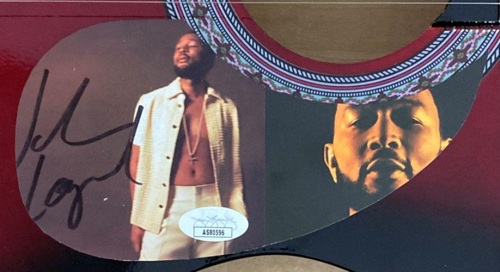 John Legend Signed 38" Acoustic Guitar (JSA) | Pristine Auction