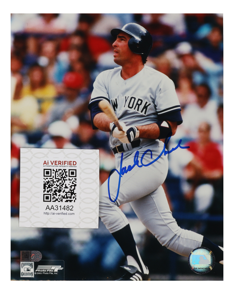 Jack Clark Signed Yankees 8x10 Photo (AIV) | Pristine Auction