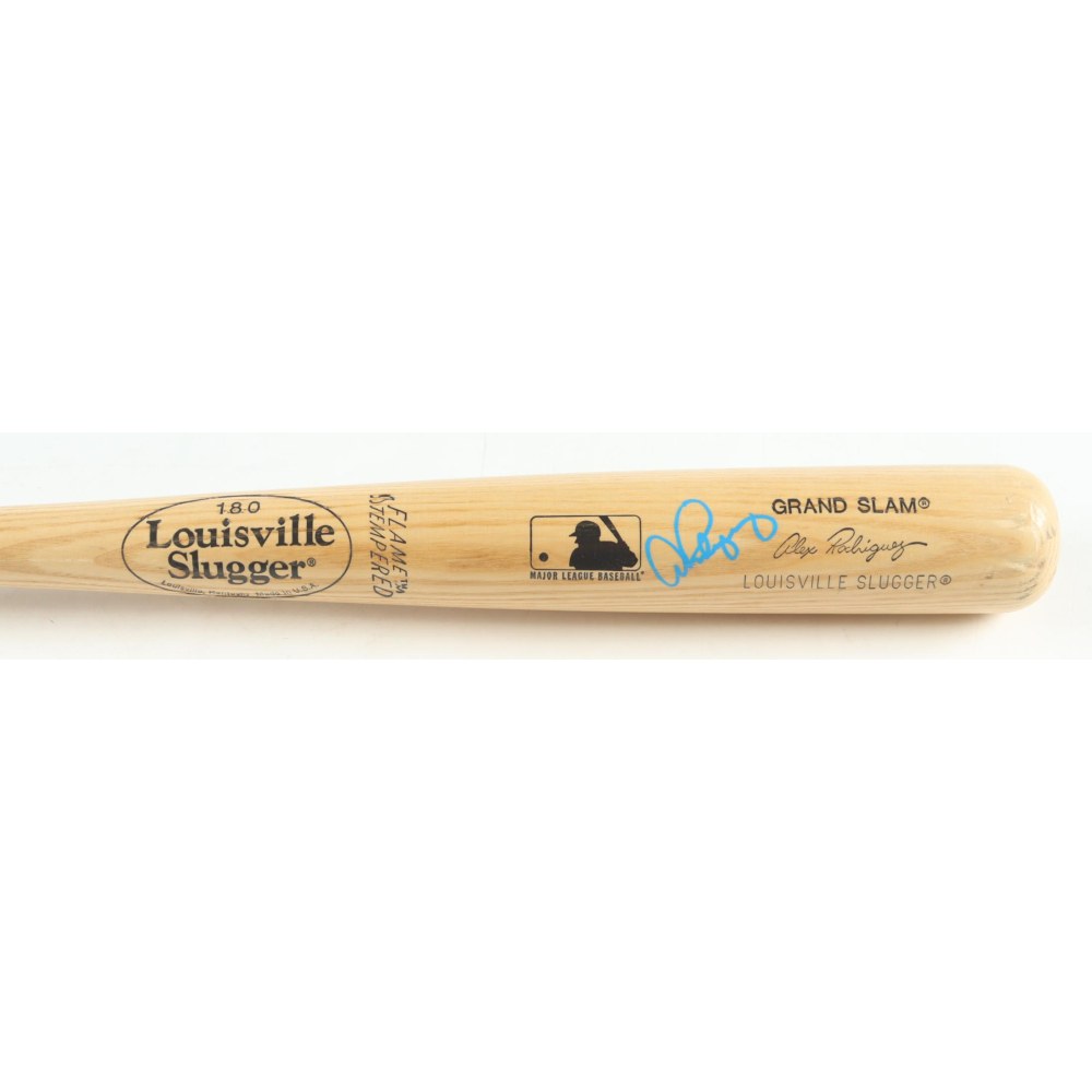 Alex Rodriguez Signed Louisville Slugger Grand Slam Baseball Bat ...