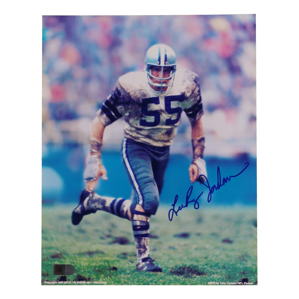Lee Roy Jordan Signed Cowboys 8x10 Photo (AIV) | Pristine Auction