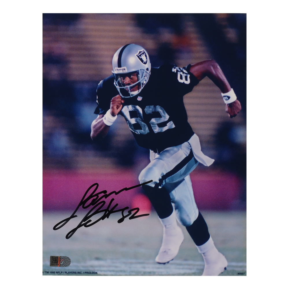 James Jett Signed Raiders 8x10 Photo (AIV) | Pristine Auction