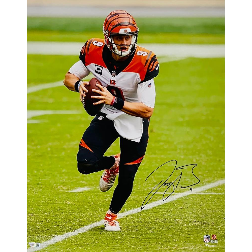 Joe Burrow Signed Bengals 16x20 Photo (Fanatics) | Pristine Auction