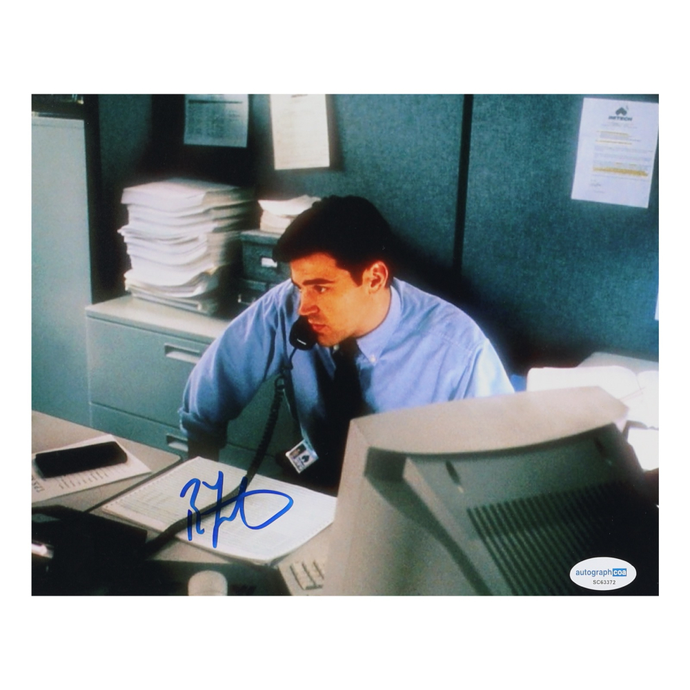 Ron Livingston Signed "Office Space" 8x10 Photo (ACOA) | Pristine Auction