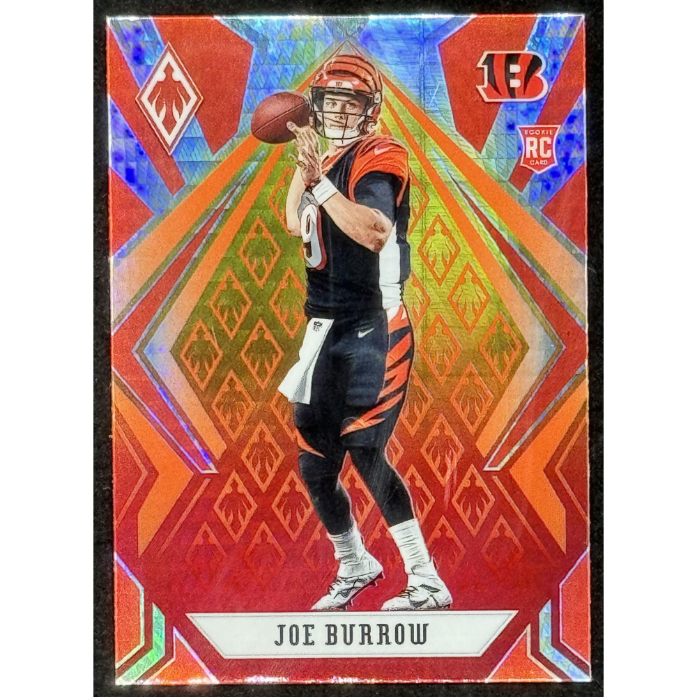 Joe Burrow 2020 Panini Phoenix Fire Burst #101 RC | Pristine Auction