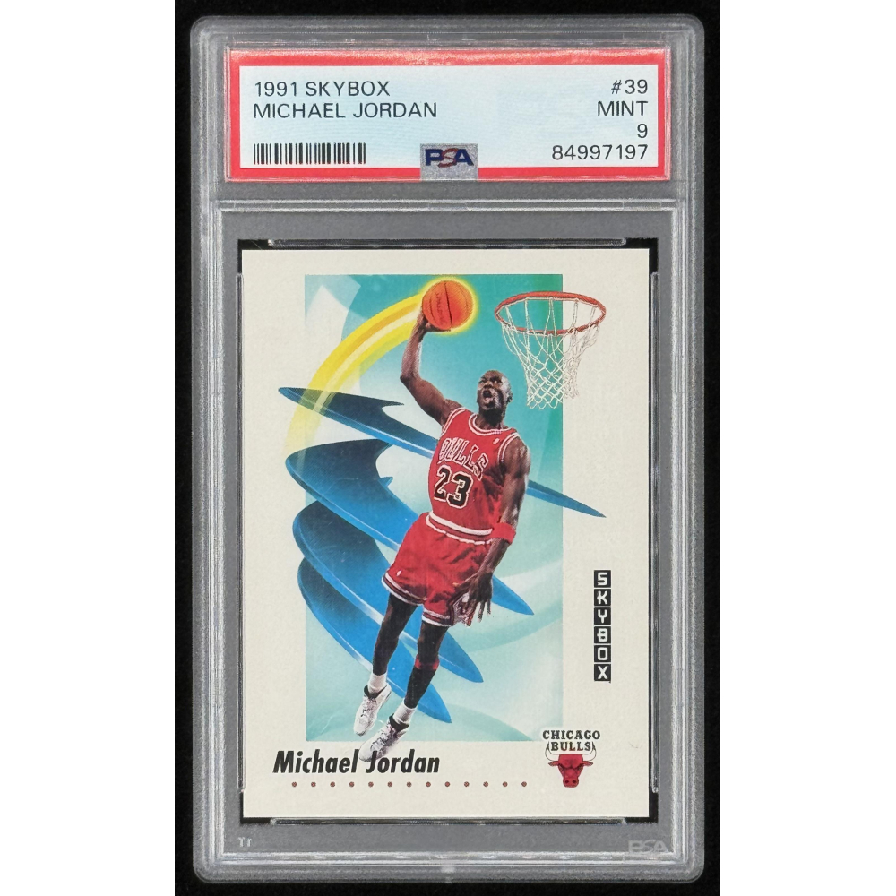 Michael Jordan 1991-92 SkyBox #39 (PSA 9) | Pristine Auction