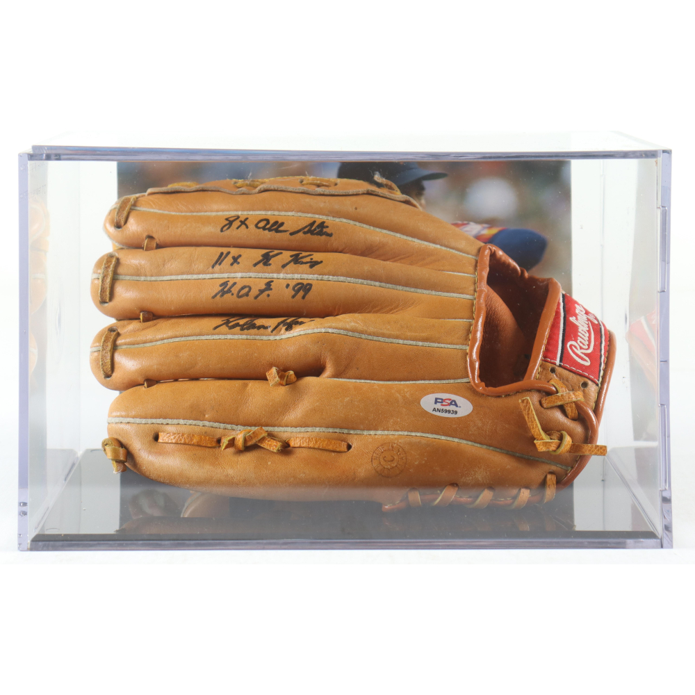 Nolan Ryan Signed Vintage Rawlings RBG36 Nolan Ryan Model Baseball ...