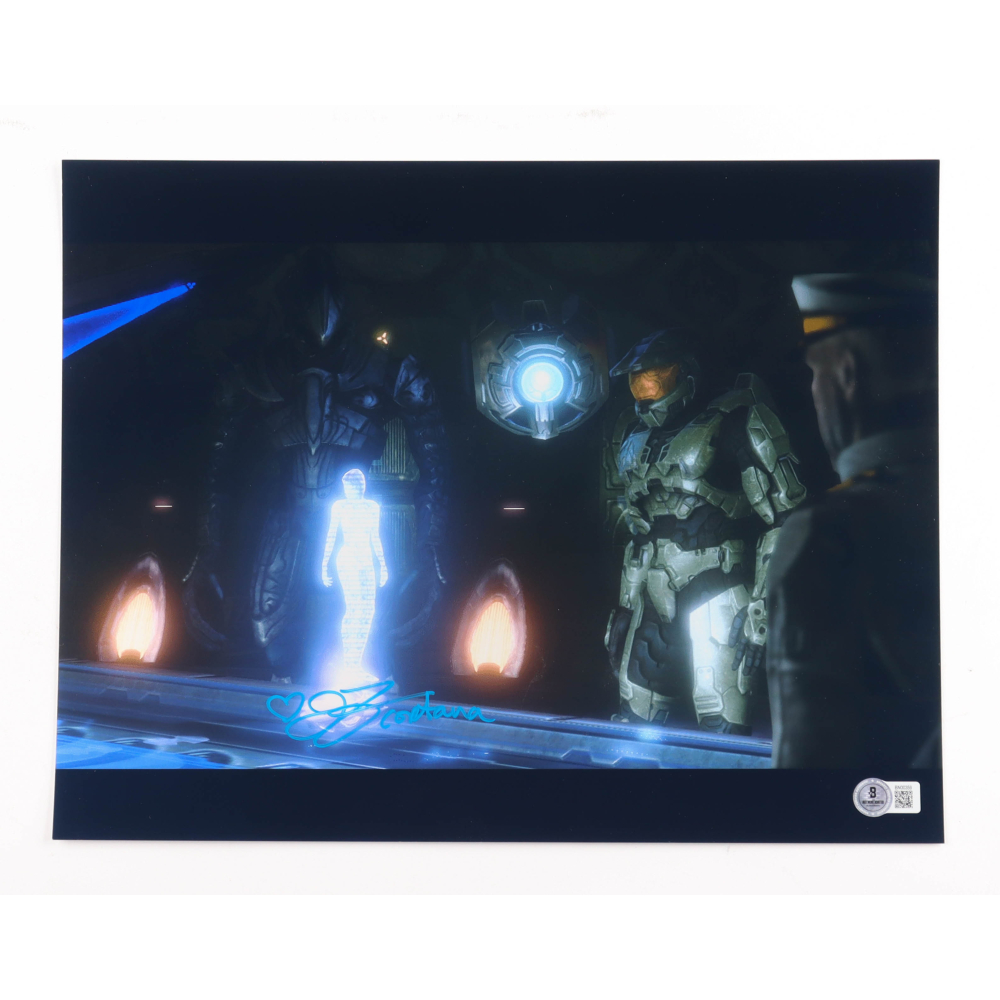 Jen Taylor Signed "Halo" 11x14 Photo Inscribed "Cortana" (Beckett ...