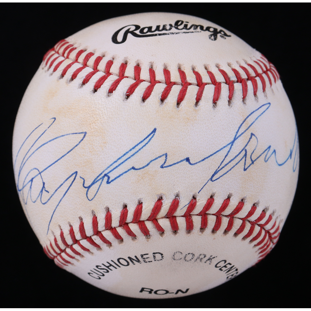 Roy Campanella Signed ONL Baseball with Bold Sweet-Spot Signature (JSA ...