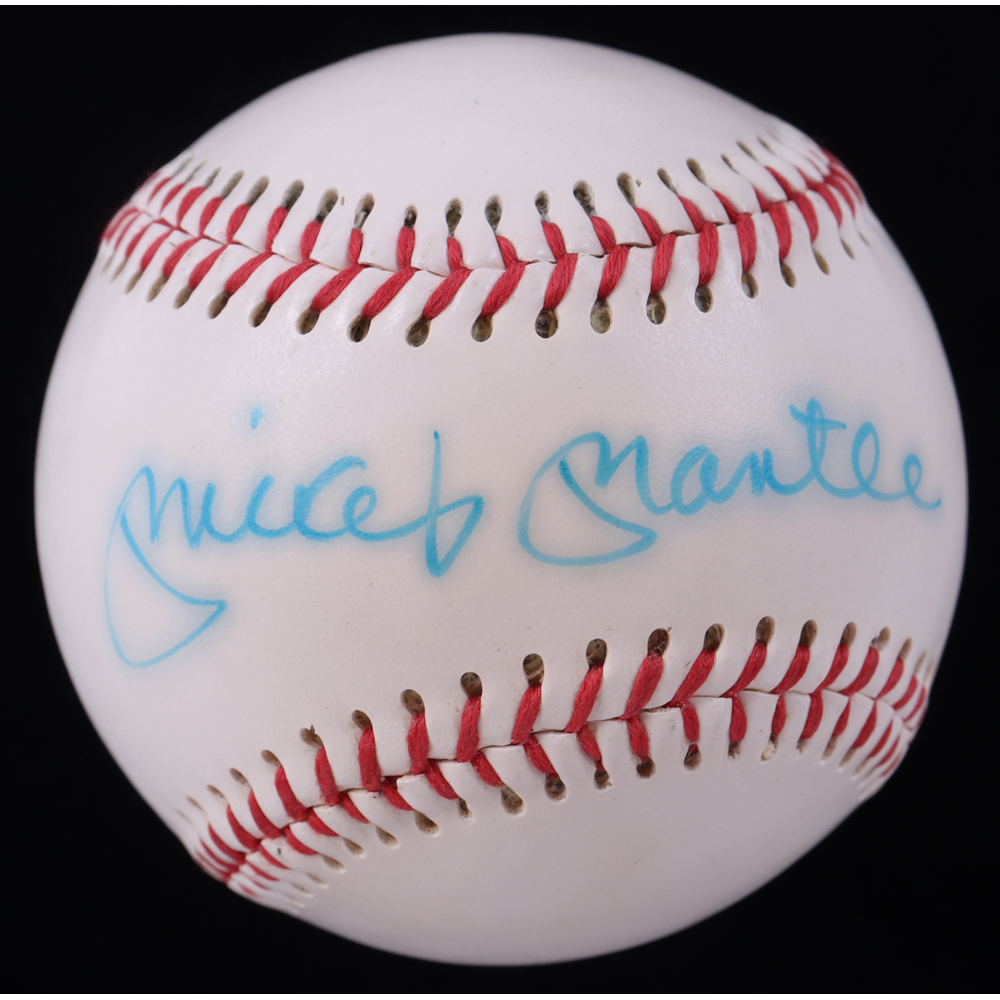 Mickey Mantle Signed Baseball (Beckett) | Pristine Auction