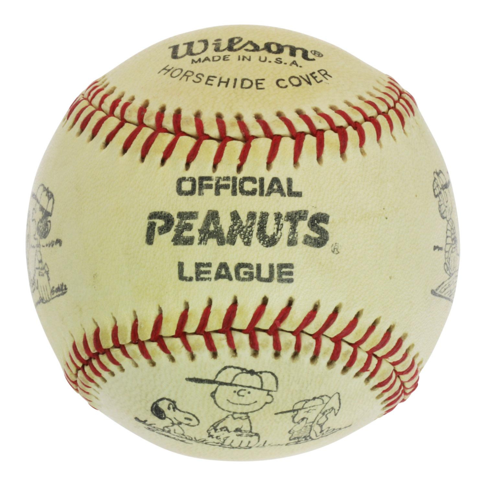 1960's Wilson Official Peanuts League Baseball | Pristine Auction