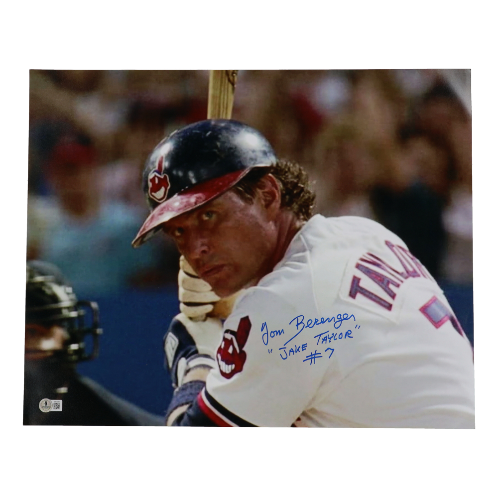Tom Berenger Signed "Major League" 16x20 Photo Inscribed "Taylor ...