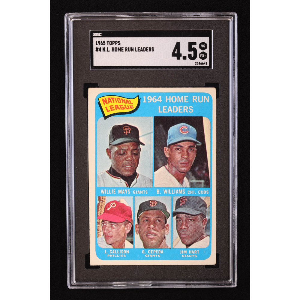 Willie Mays / Billy Williams / Jim Ray Hart / Orlando Cepeda / Johnny ...