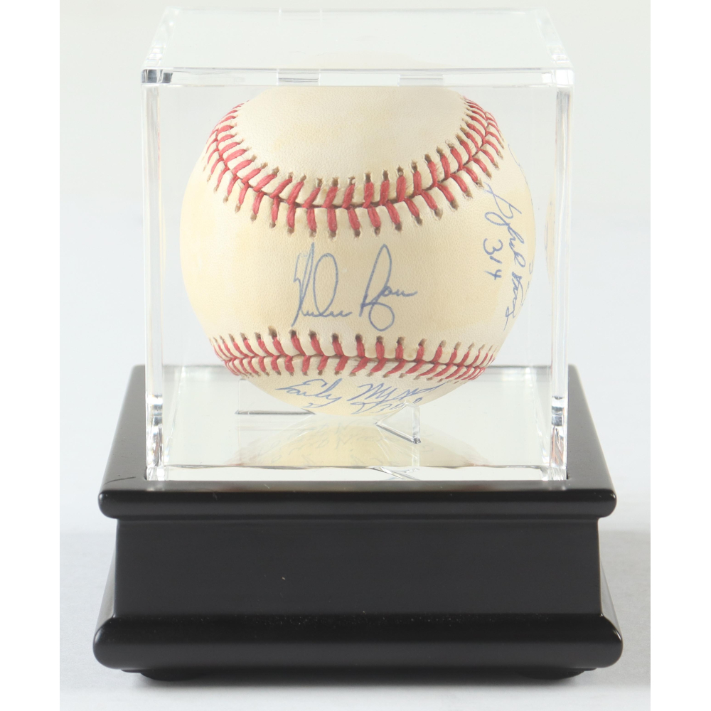Baseball's 300 Win Club OAL Baseball Signed by (6) With Nolan Ryan ...