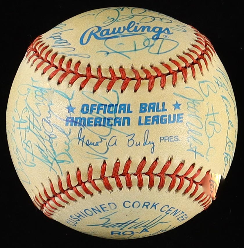 1996 Twins OAL Baseball Team-Signed by (37) With Kirby Puckett, Paul ...