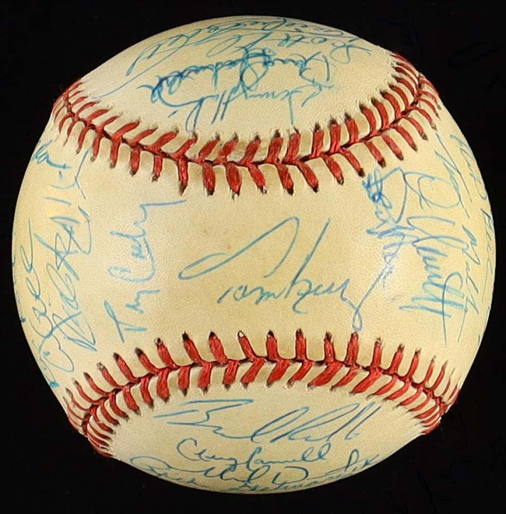 1996 Twins OAL Baseball Team-Signed by (37) With Kirby Puckett, Paul ...