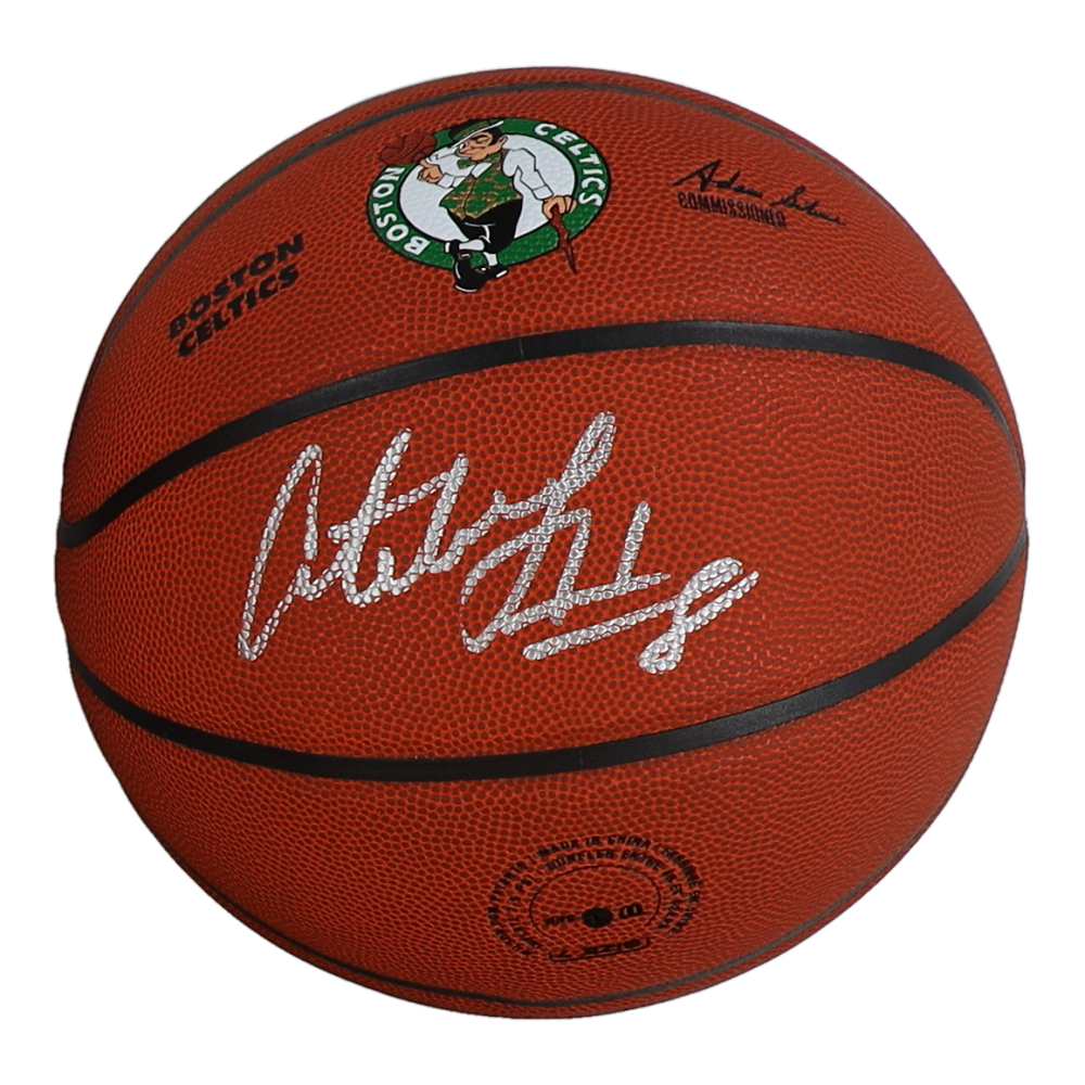 Antoine Walker Signed Celtics Logo Basketball (Schwartz) | Pristine Auction