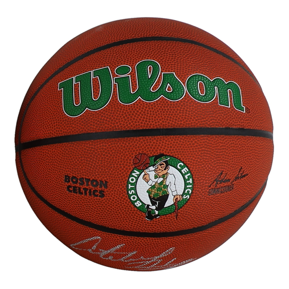 Antoine Walker Signed Celtics Logo Basketball (Schwartz) | Pristine Auction