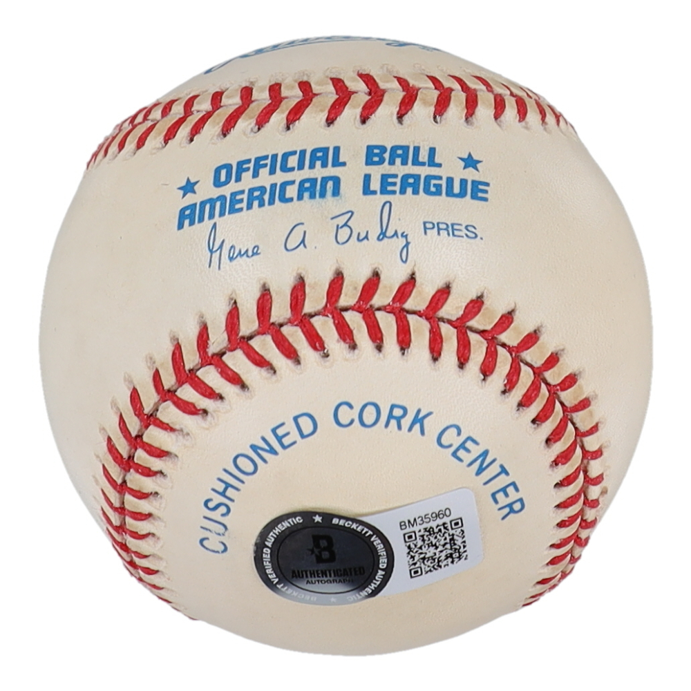 Pat Buchanan Signed OAL Baseball Inscribed "Reform Party 2000" (Beckett ...