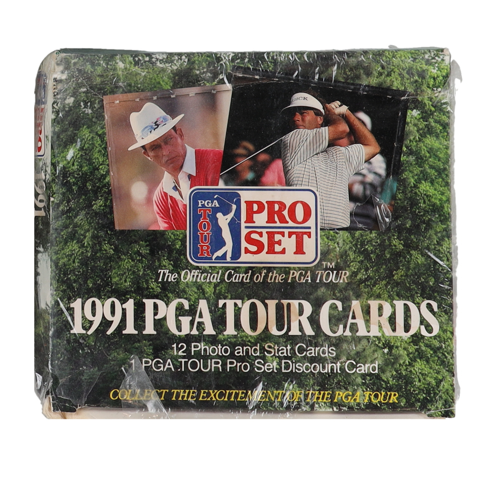 1991 Pro Set Golf Wax Box with (36) Packs | Pristine Auction