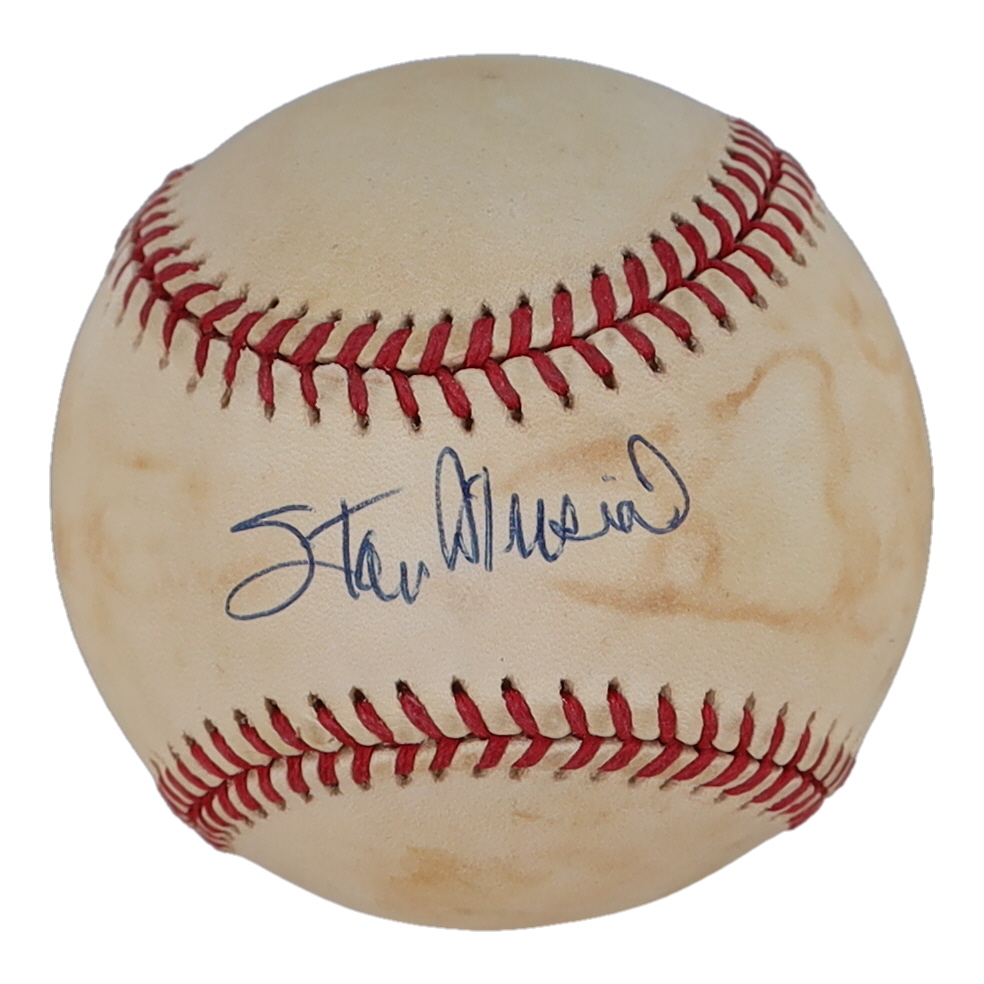 Stan Musial Signed ONL Baseball (Beckett) | Pristine Auction