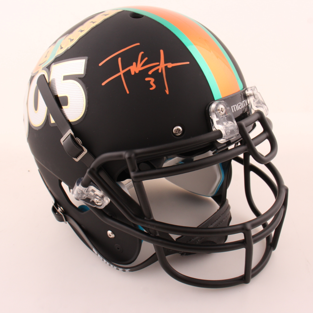 Frank Gore Signed Miami Hurricanes Turnover Chain Tradition Full-Size ...