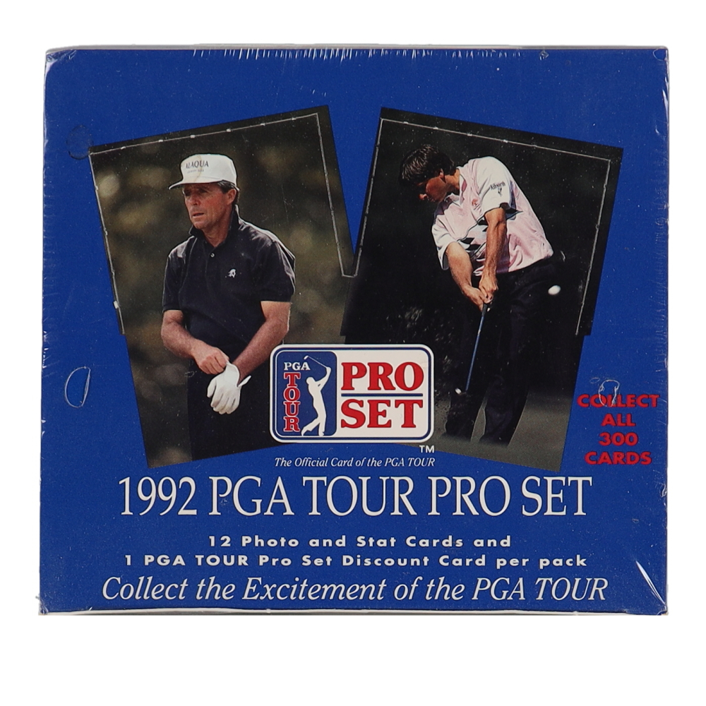1992 Pro Set Golf Wax Box with (36) Packs | Pristine Auction