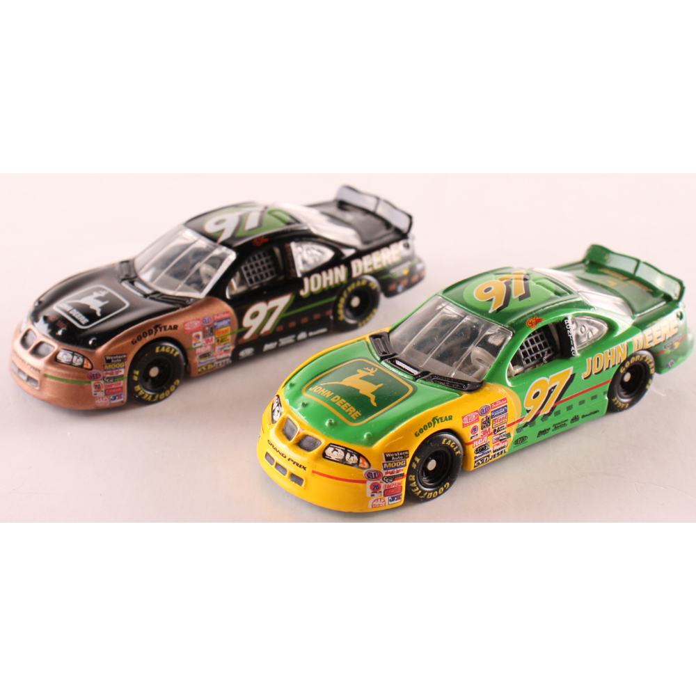 Chad Little Set of (2) LE 1997 NASCAR #97 John Deere Pontiac Grand Prix ...