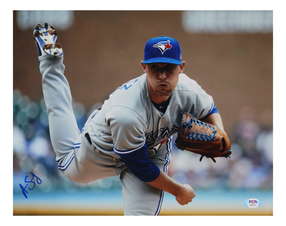 Aaron Sanchez Signed Blue Jays 11x14 Photo (PSA) | Pristine Auction