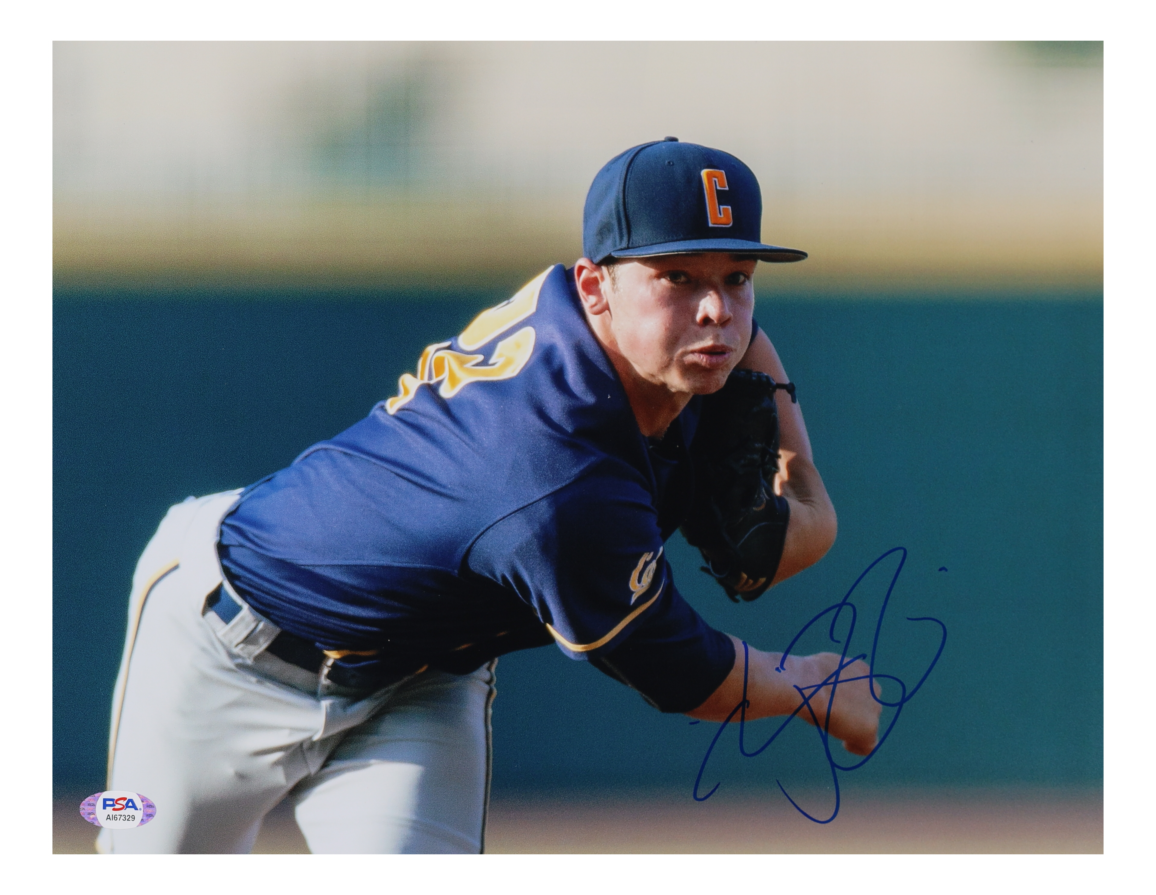 Daulton Jefferies Signed California Golden Bears 11x14 Photo (PSA ...