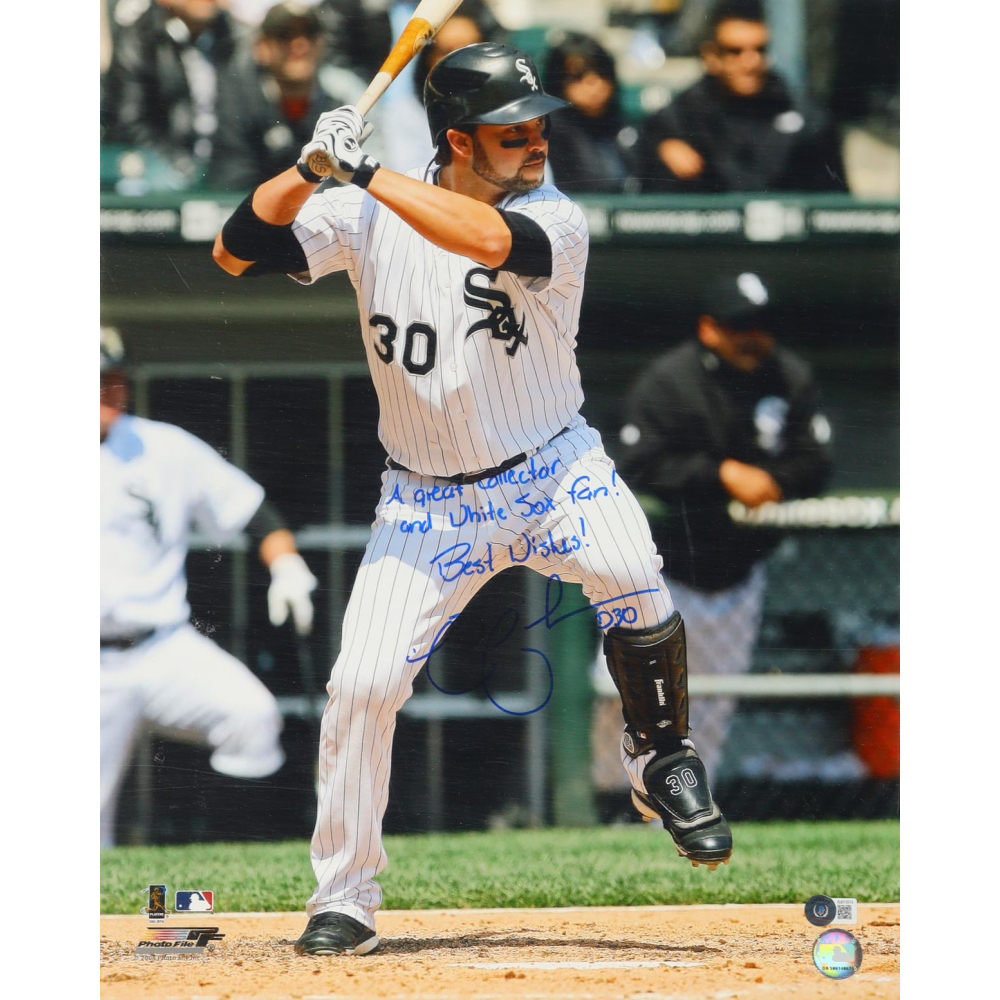 Nick Swisher Signed White Sox 16x20 Photo With Extensive Inscription ...