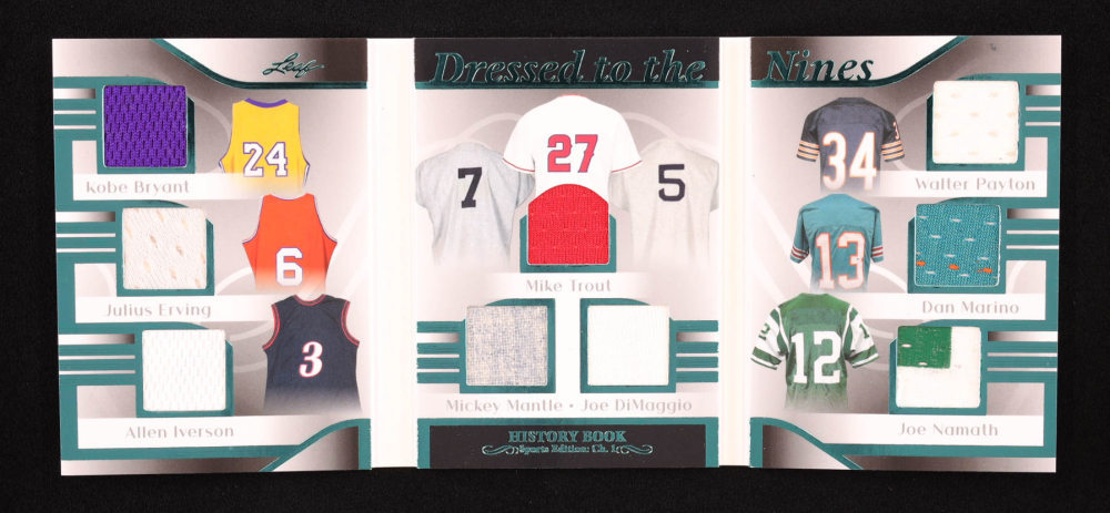 Kobe Bryant / Julius Erving / Allen Iverson/ Mike Trout / Mickey Mantle ...