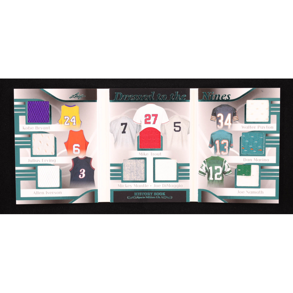 Kobe Bryant / Julius Erving / Allen Iverson/ Mike Trout / Mickey Mantle ...