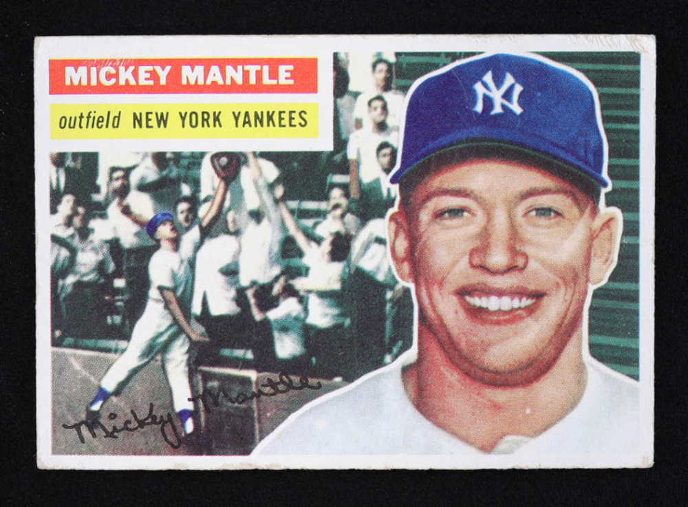 Mickey Mantle 1956 Topps #135 | Pristine Auction