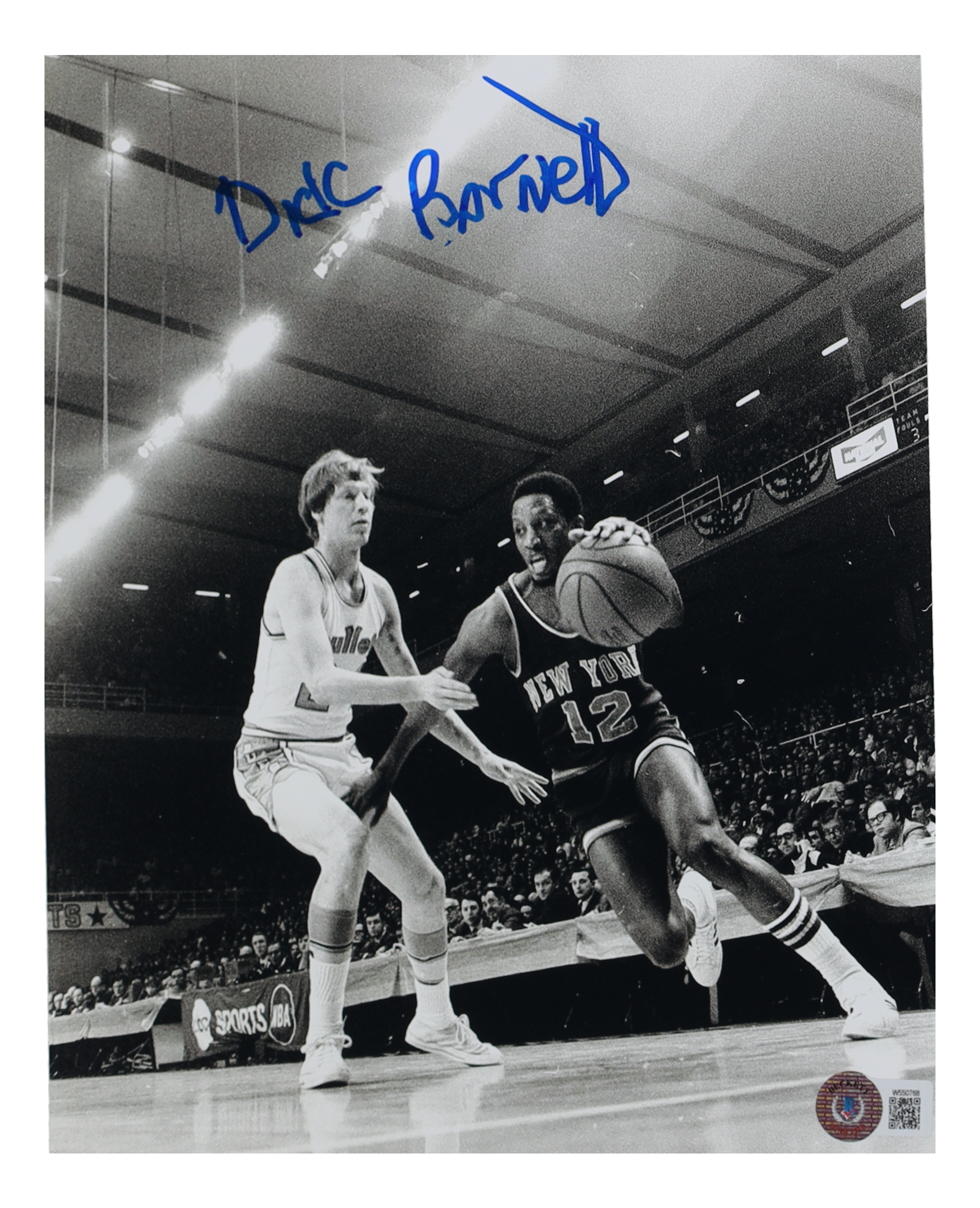 Dick Barnett Signed Knicks 8x10 Photo (Beckett) | Pristine Auction
