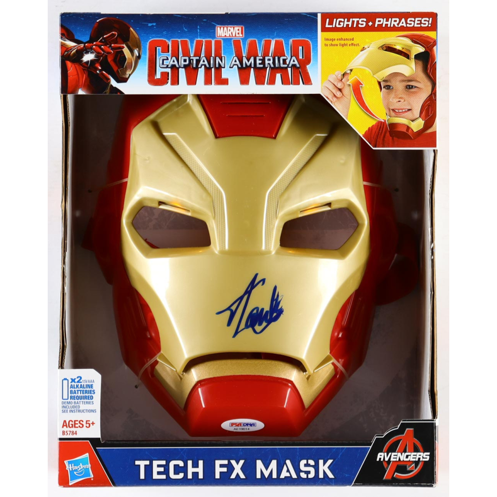 Stan Lee Signed "Captain America Civil War" Ironman TECH FX Mission ...