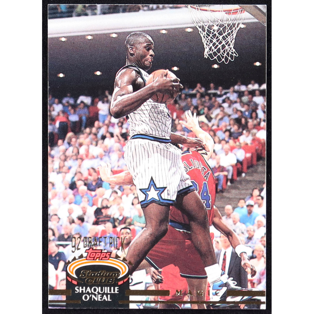 Shaquille O'Neal 1992-93 Stadium Club #247 RC | Pristine Auction