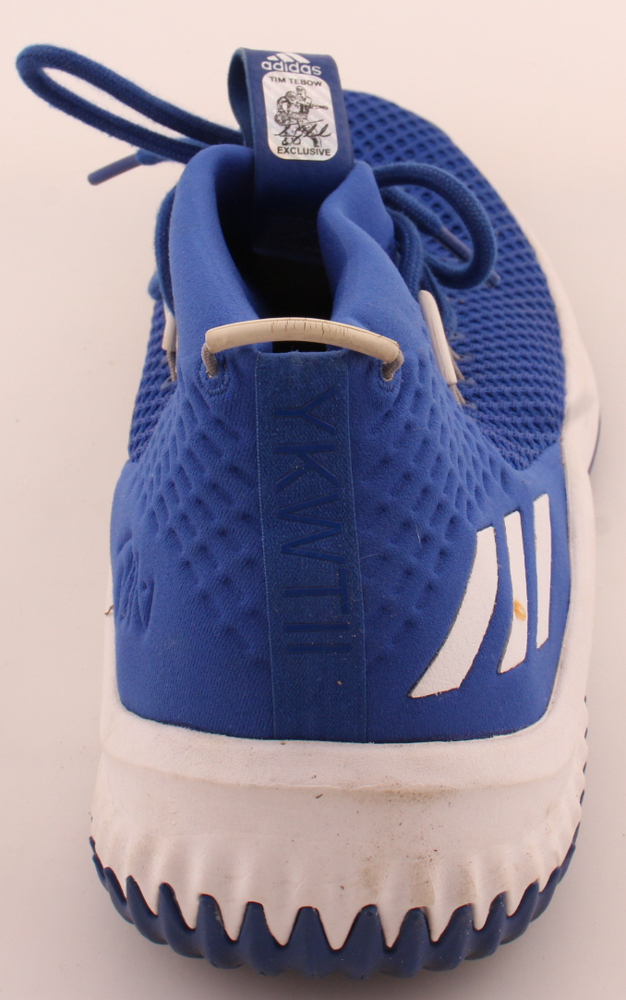 Tim Tebow Personally Owned & Worn Signed Adidas Baseball Cleats (Tebow ...