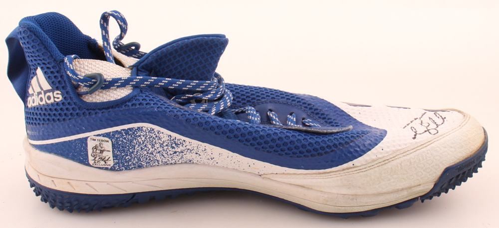 Tim Tebow Signed Adidas Baseball Cleats (Tebow) | Pristine Auction