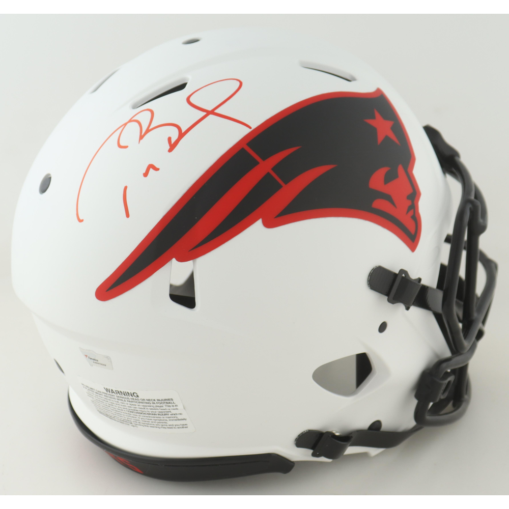 Tom Brady Signed Patriots Full-Size Authentic On-Field Lunar Eclipse ...