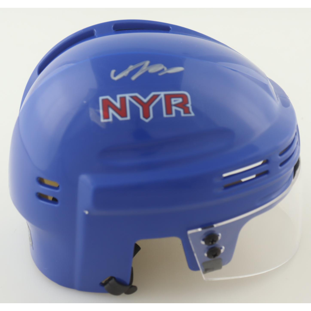 Adam Fox Signed Rangers Mini Helmet (Fanatics) | Pristine Auction