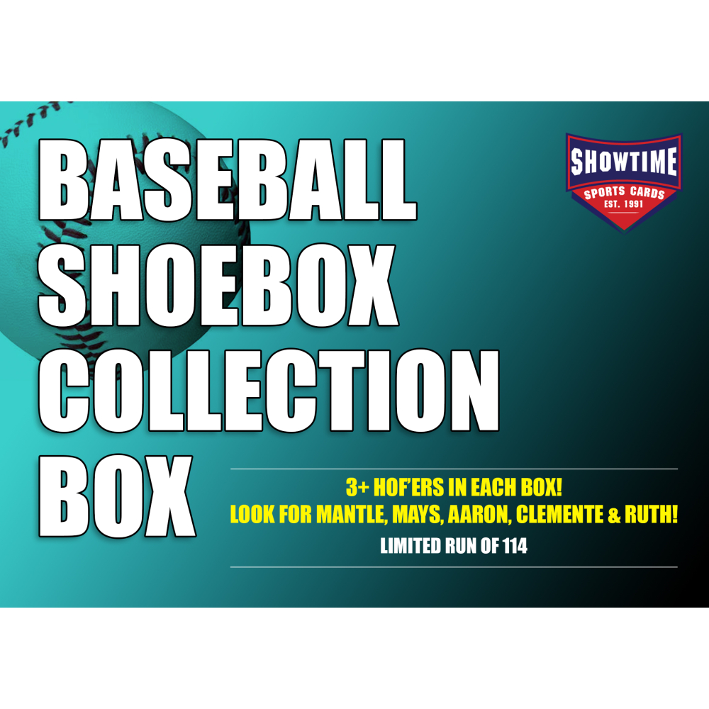 Showtime Vintage Baseball Shoebox Collection Mystery Box | Pristine Auction