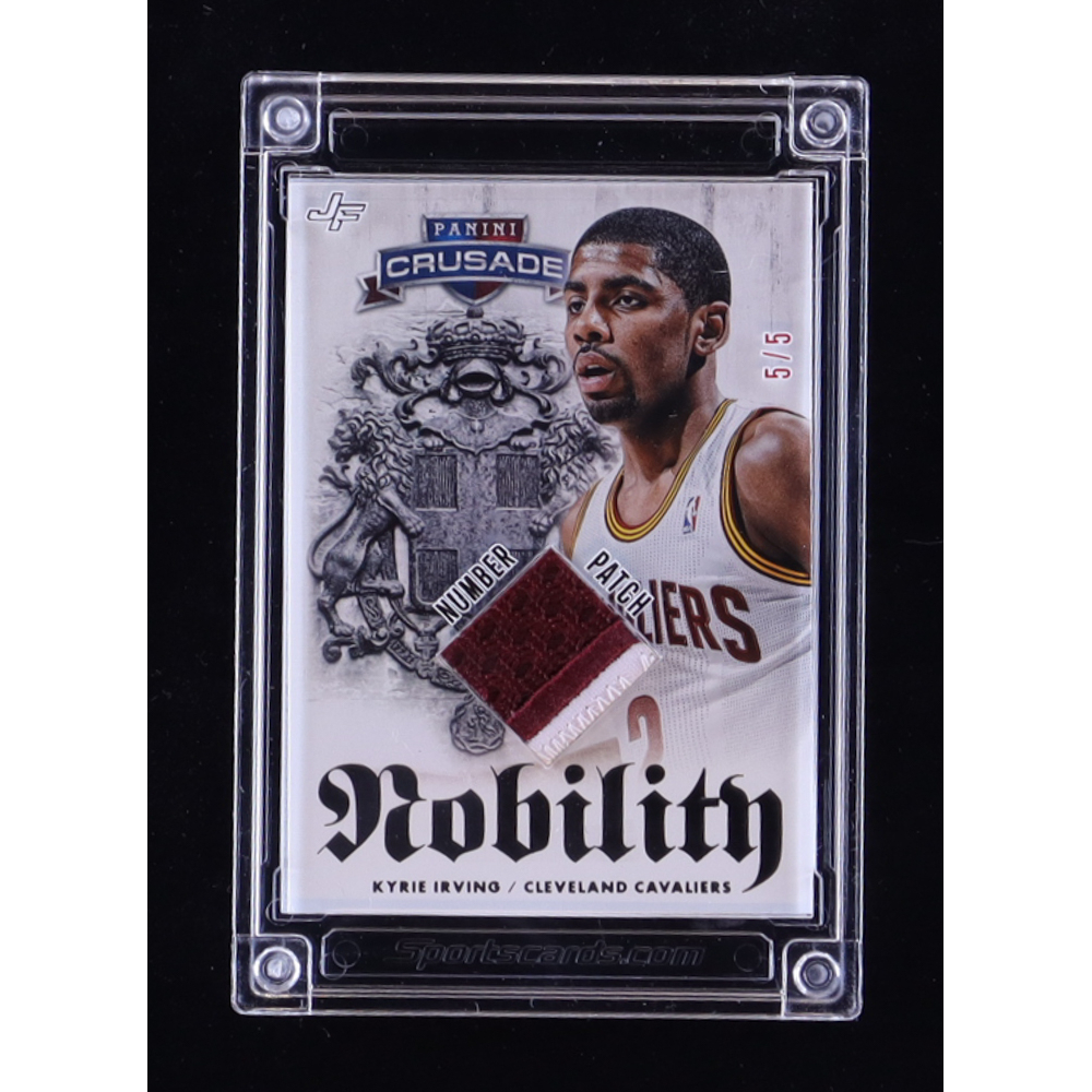 Kyrie Irving 2022 Jersey Fusion Number Patch #KI11 #5/5 | Pristine Auction
